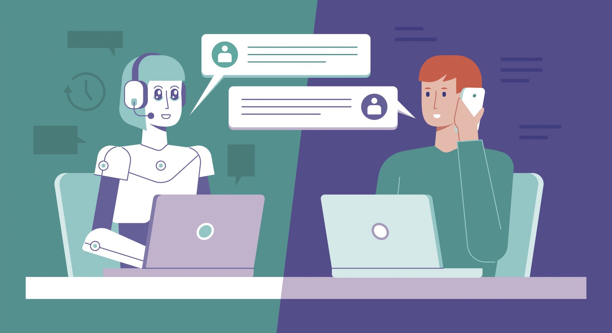 Chatbot VS Talkbot - WIZ AI